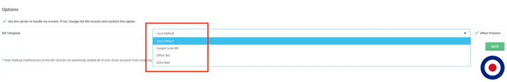 How to Create Custom MX Record Template for MXRoute in DirectAdmin ...