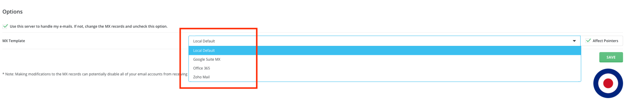 How to Create Custom MX Record Template for MXRoute in DirectAdmin | VPSBasics