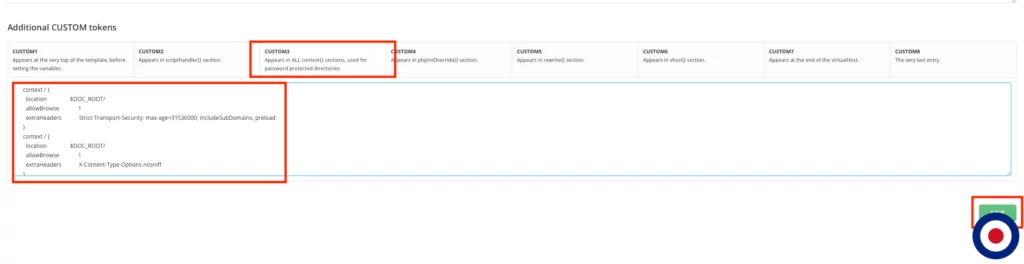 How To Add Security Headers In Ols And Directadmin Vpsbasics
