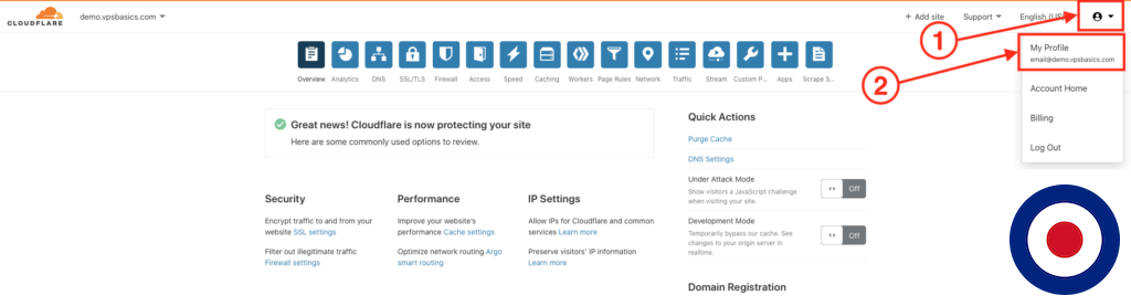 Automatically Sync DNS Records with CloudFlare and DirectAdmin | VPSBasics