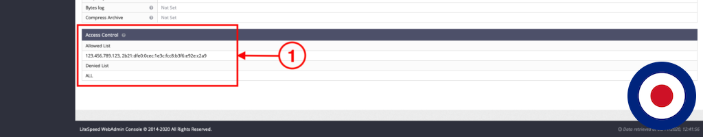How To Enable Disable And Control Access To The Web Admin Dashboard With Openlitespeed And
